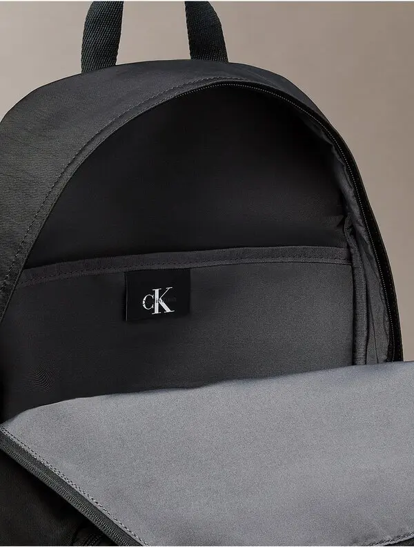 Calvin Klein Bold Monologo Double Pocket Backpack