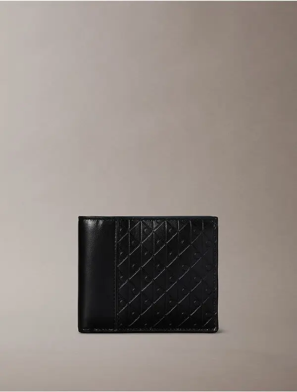 Calvin Klein Refined Emblem Logo Mix Wallet