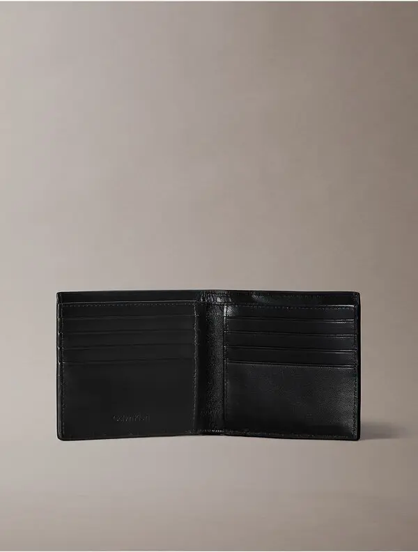 Calvin Klein Refined Emblem Logo Mix Wallet