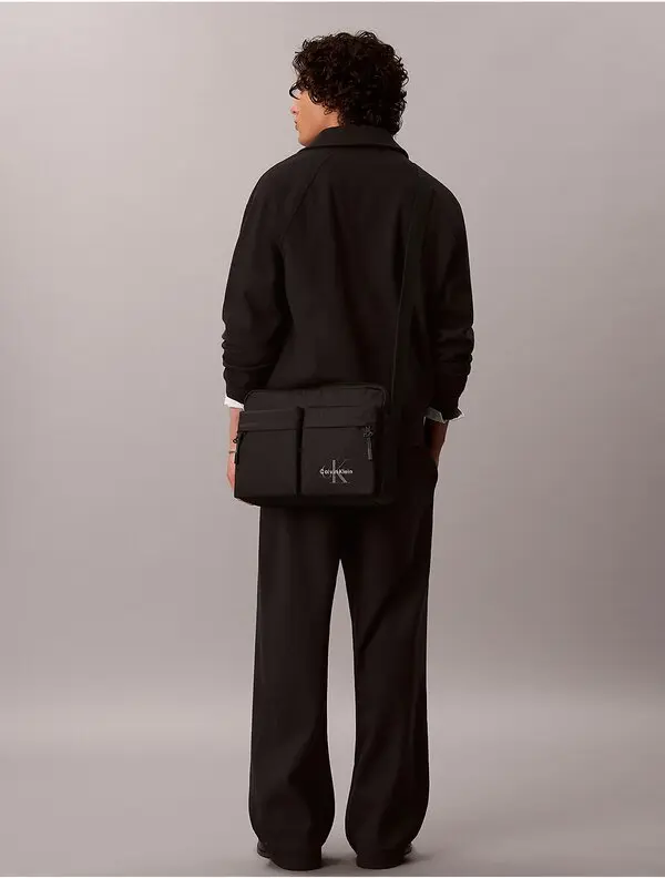 Calvin Klein Bold Monologo Laptop Flight Bag