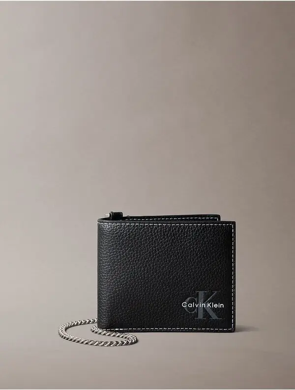 Calvin Klein Bold Pebble Chain Wallet