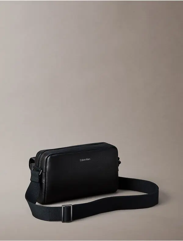 Calvin Klein Emblem Logo Hardware Camera Bag