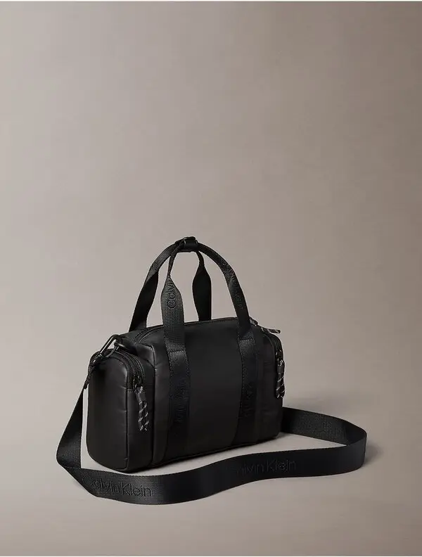 Calvin Klein Utility Sport Crossbody Duffle Bag - Black