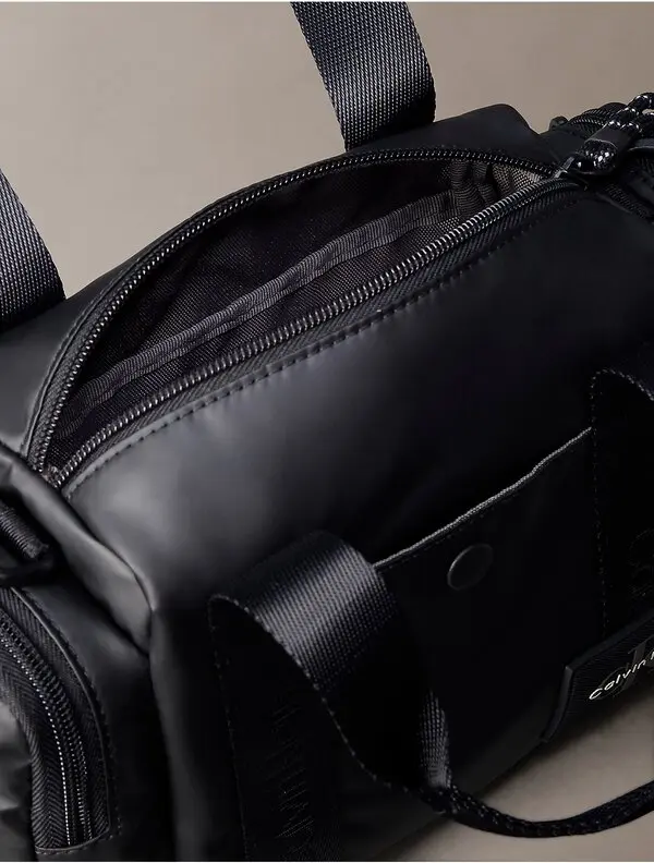 Calvin Klein Utility Sport Crossbody Duffle Bag - Black