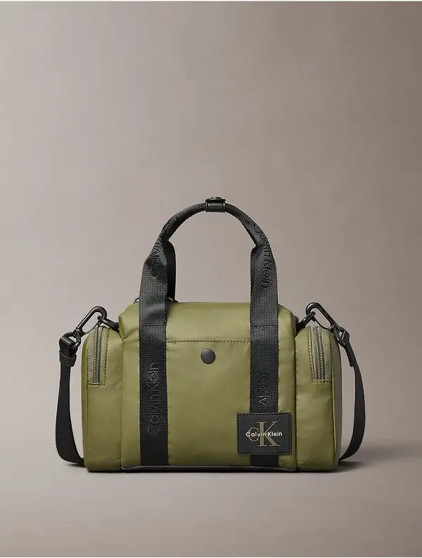 Calvin Klein Utility Sport Crossbody Duffle Bag - Olive Night
