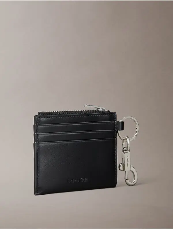 Calvin Klein Hardware Logo Clip Card Case