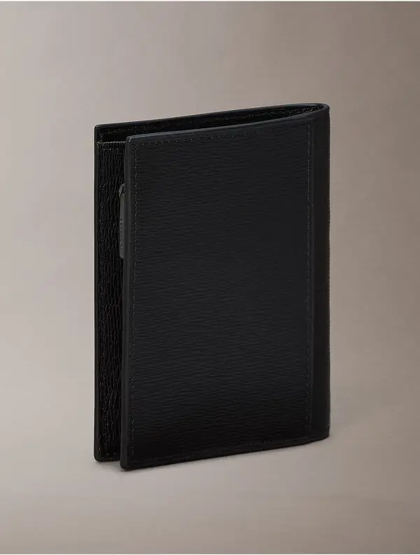 Calvin Klein Emblem Logo Hardware Coin Wallet