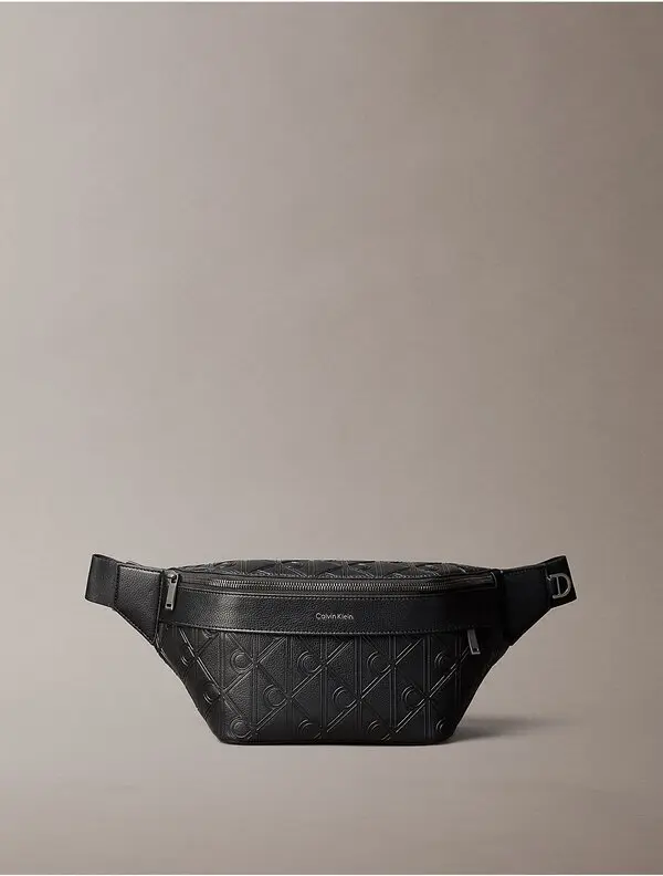 Calvin Klein Debossed Emblem Logo Belt Bag