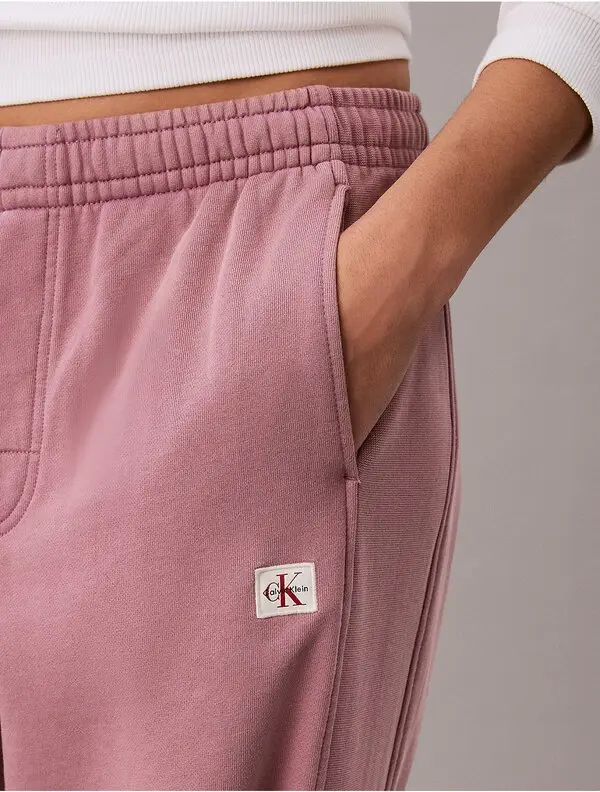 Calvin Klein Monologo Terry Sweatpants - Dusky Orchid