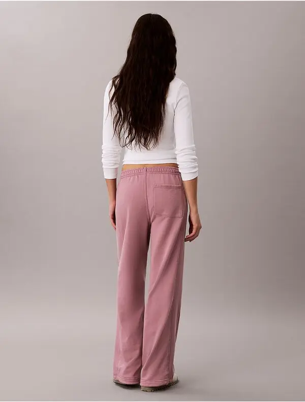 Calvin Klein Monologo Terry Sweatpants - Dusky Orchid