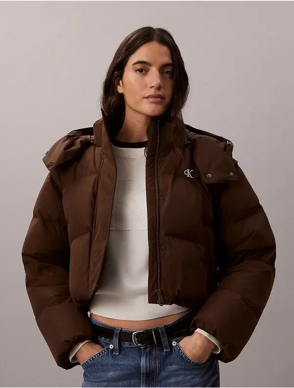 Calvin Klein Matte Convertible Down Puffer Jacket