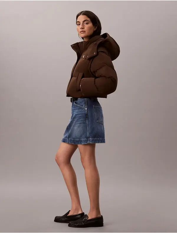 Calvin Klein Matte Convertible Down Puffer Jacket