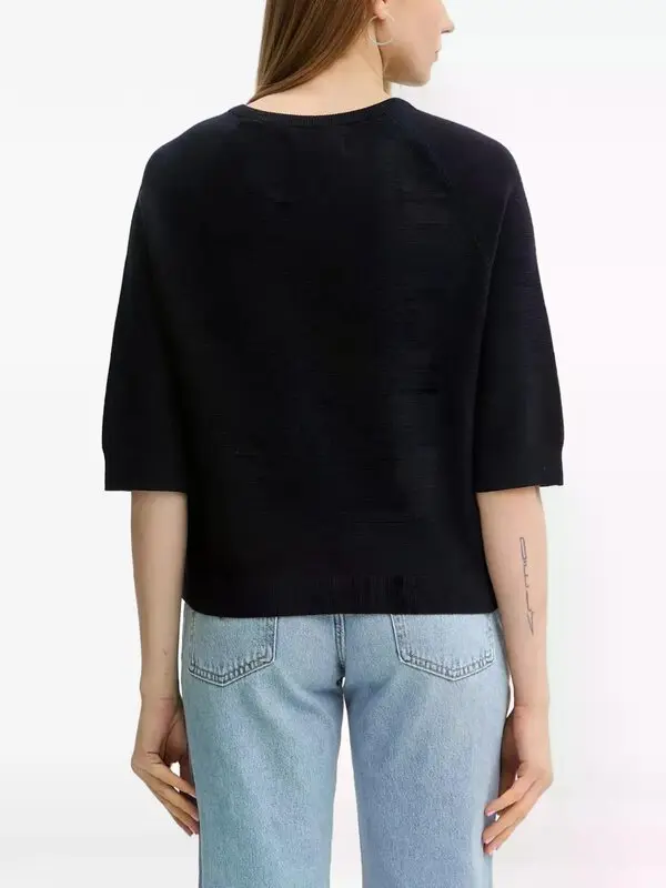 Marc O'polo Short-sleeve Raglan-sleeve Sweater
