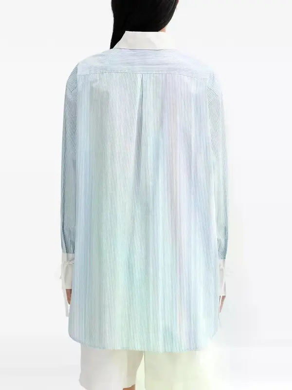 Marc O'polo Vertical-stripe Long-sleeve Shirt