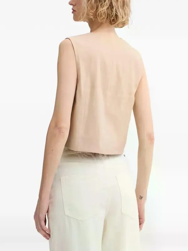 Marc O'polo Button-up Cropped Top