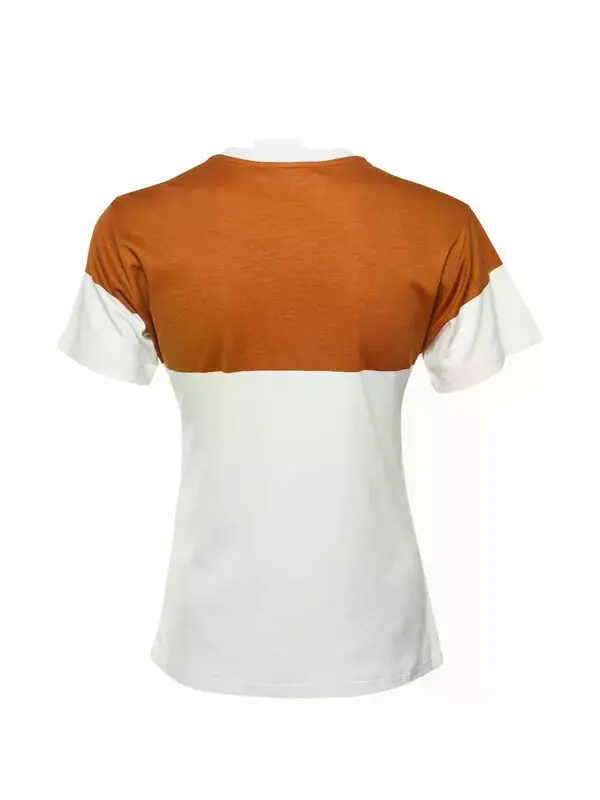 LOUIS VUITTON Colour-block Chain-detail T-shirt
