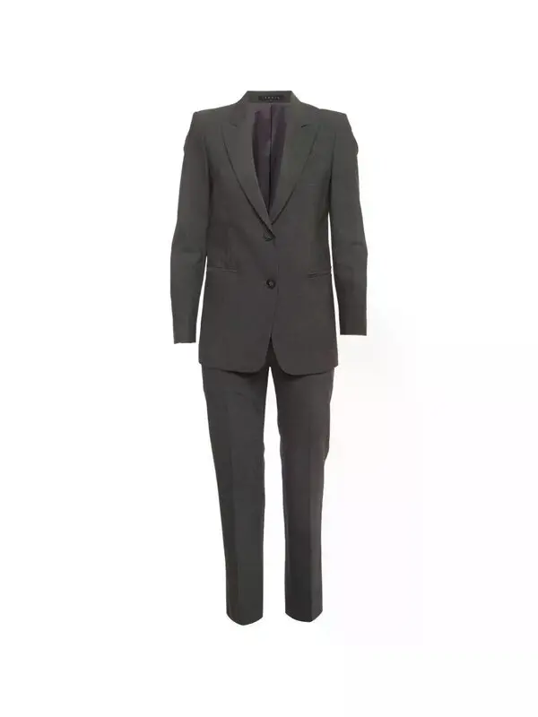 Theory Single-breasted Buttoned Suit - Grey