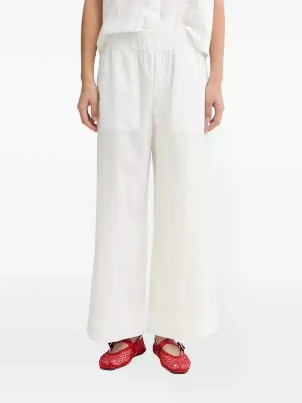 Marc O'polo Wide Leg Elasticated Waistband Trousers