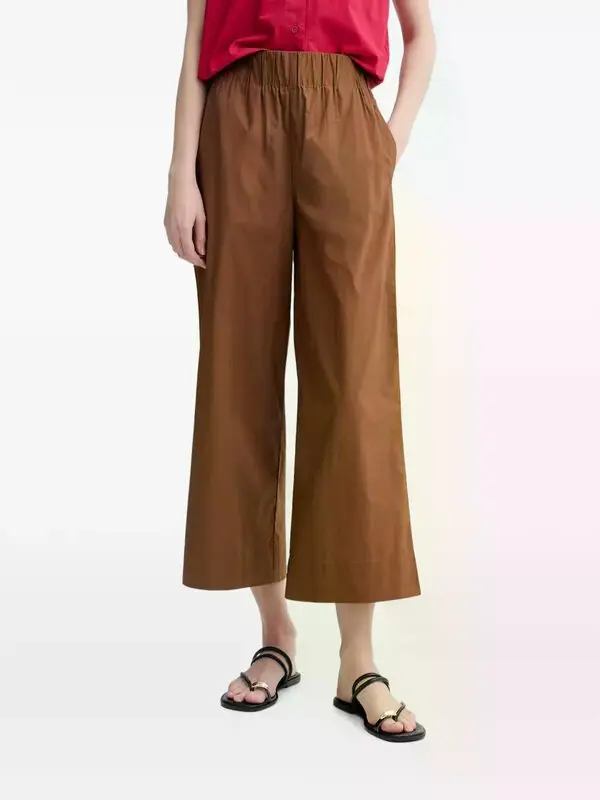 Marc O'polo Elasticated-waist Wide-leg Trousers