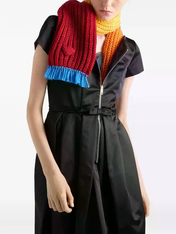 Prada Duchesse Silk Dress