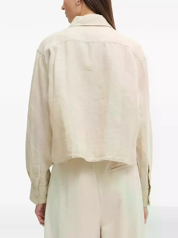 Marc O'polo Cropped Linen Shirt