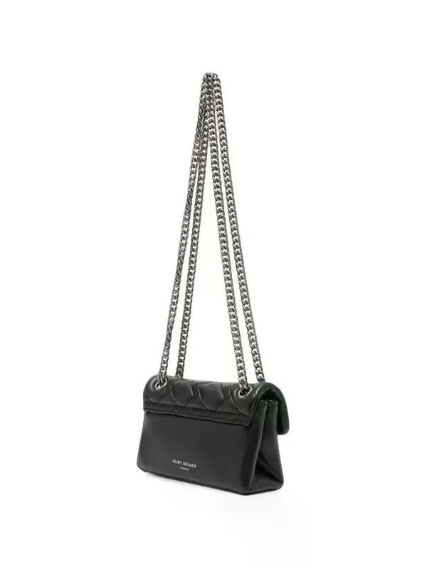 Kurt Geiger Mini Kensington Quilted Leather Shoulder Bag