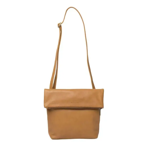 DUFFLE&CO Neutrals Zahra Crossbody Vintage Tan