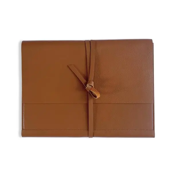 DUFFLE&CO Lewis Leather Folder
