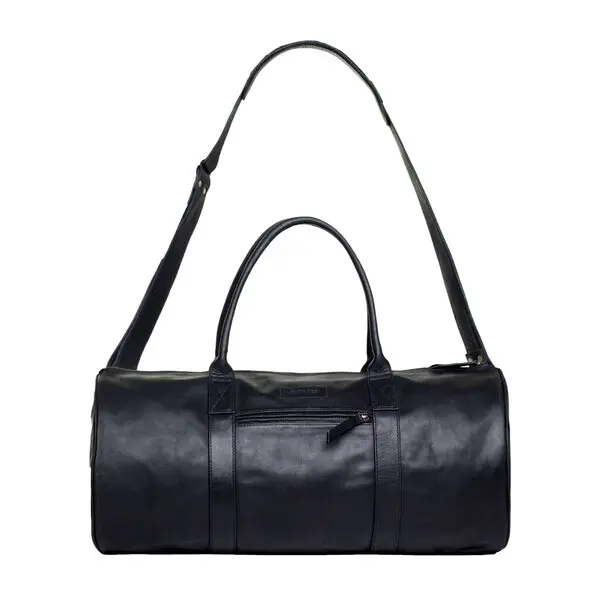 DUFFLE&CO Crosson Leather Overnight Duffle Bag