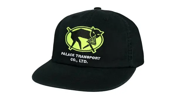 PALACE Transport Embroidered Baseball Cap - Black