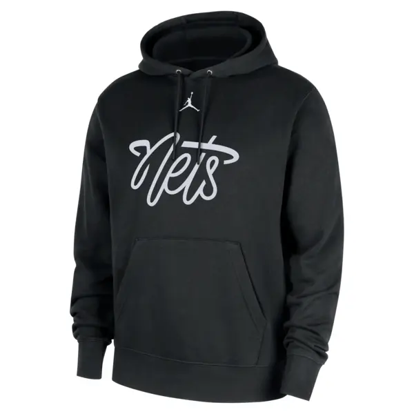 Nike Brooklyn Nets Club Fleece Pullover Hoodie