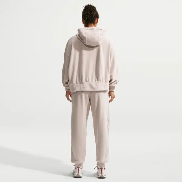 Nike Therma-fit Mid-rise Fleece Jogger Pants - Brown