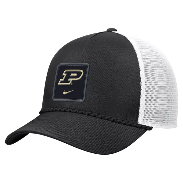 Nike Purdue Sideline Rope College Trucker Adjustable Hat