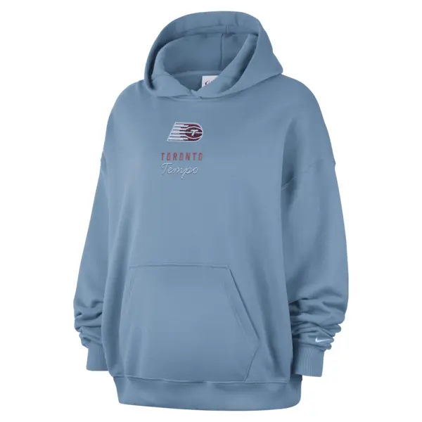 Nike Toronto Tempo Wnba French Terry Oversized Pullover Hoodie