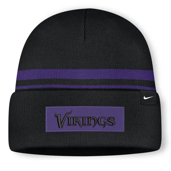 Nike Minnesota Vikings Primetime Utility Nfl Cuffed Beanie