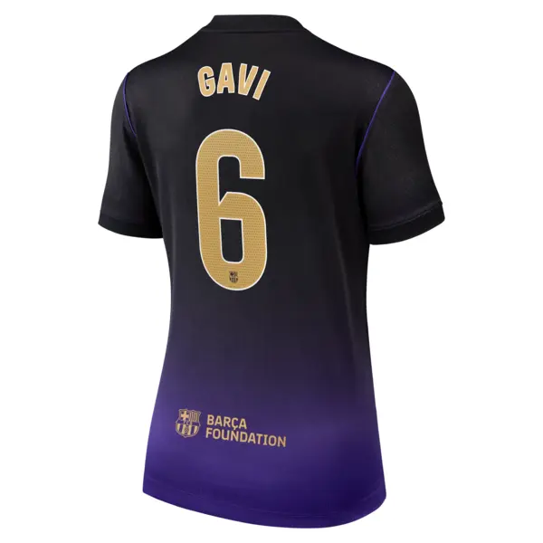 Nike Gavi Barcelona 2026/27 Stadium Away Kobe Dri-fit Soccer Jersey - Purple