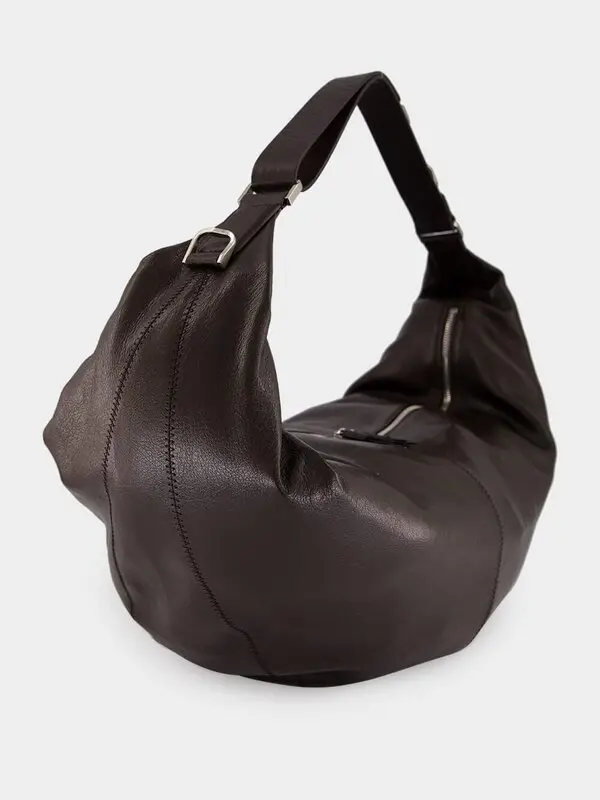 LEMAIRE Quiver Clip Leather Bag