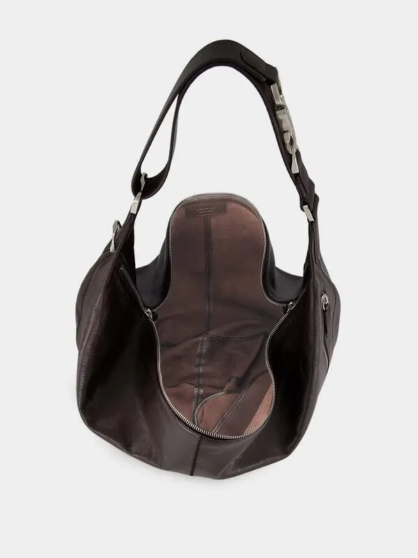 LEMAIRE Quiver Clip Leather Bag