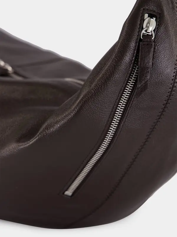 LEMAIRE Quiver Clip Leather Bag