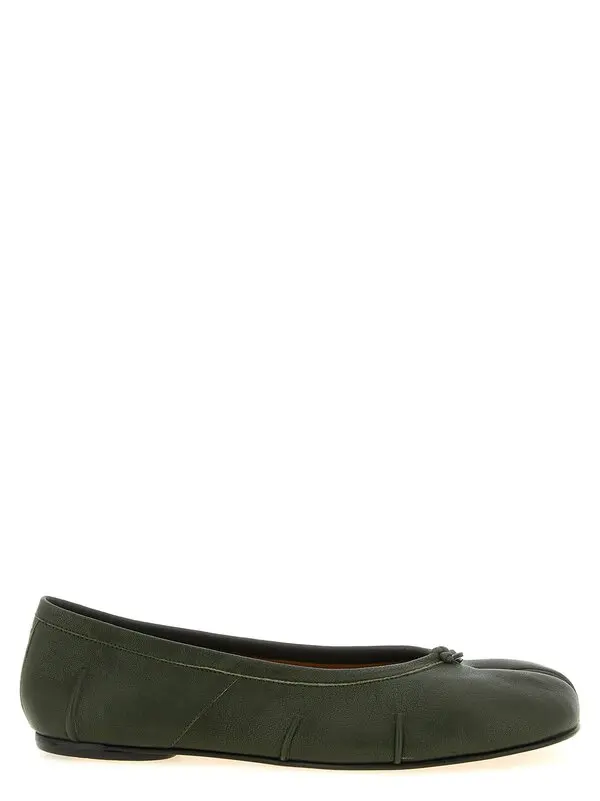 MAISON MARGIELA Tabi Ballerina Flats - Green