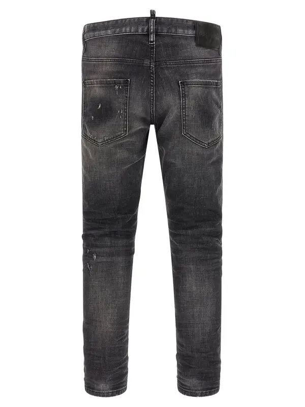 Dsquared2 Skater Jeans Dark Grey Wash