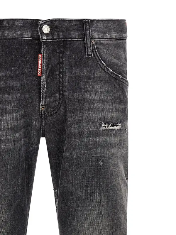 Dsquared2 Skater Jeans Dark Grey Wash