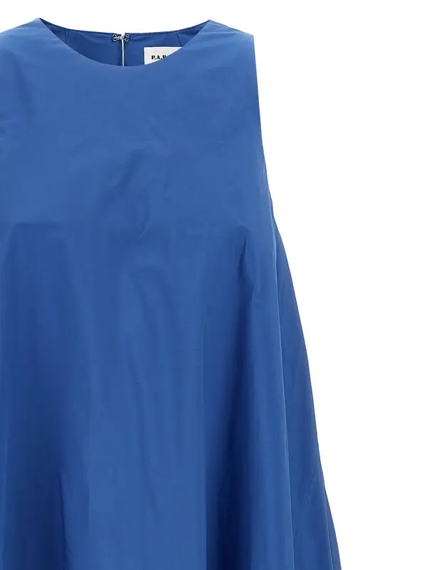 P.a.r.o.s.h Pimpy Long Dress - Blue