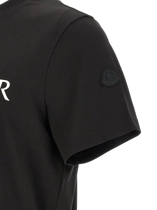 Moncler Mascot Logo T-shirt - Black
