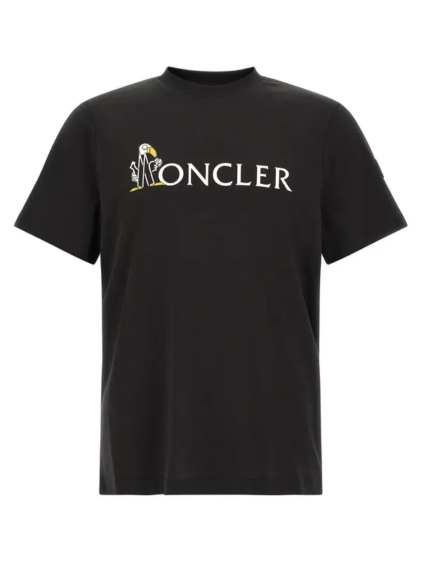Moncler Mascot Logo T-shirt - Black