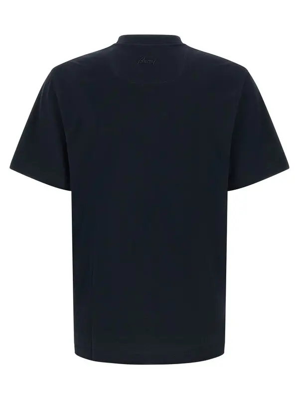Brioni Logo Embroidery T-shirt