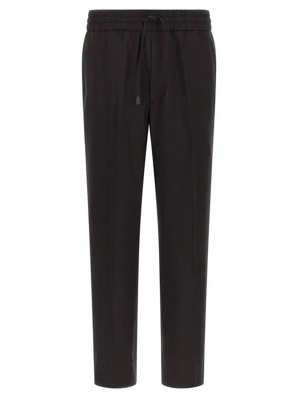 Brioni Asolo Wool Trousers - Brown
