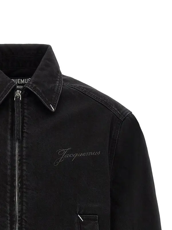 Jacquemus La Veste De-nîmes Canevas Denim Jacket