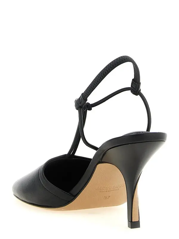 Jacquemus Les Sandales Pina Sculptural Heel Sandals
