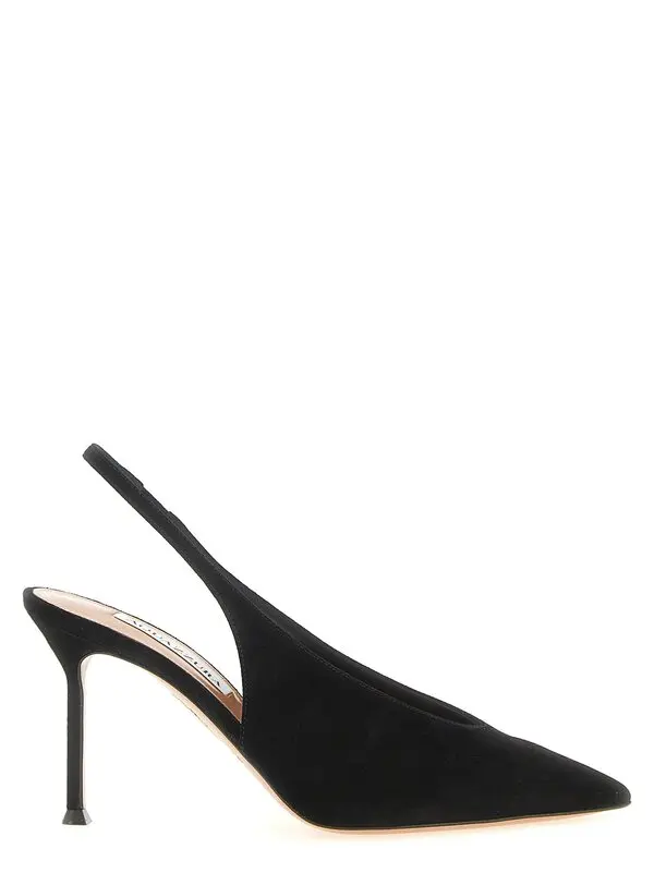 AQUAZZURA Voltaire Slingback Pumps - Black